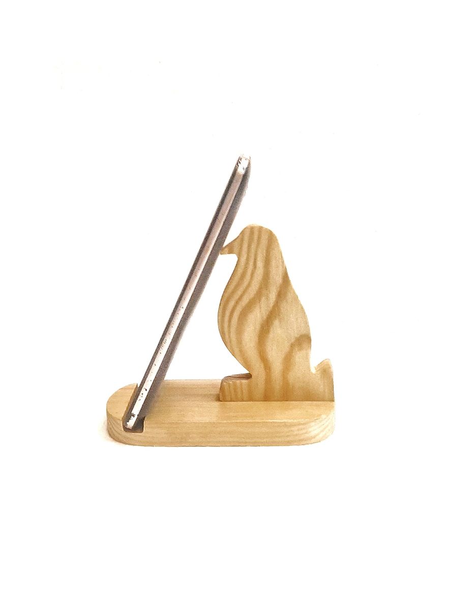 Wooden Mobile Stand Free Size / Eco Friendly : Model 2