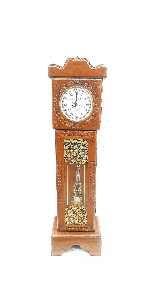Wooden Grand Father Clock Model 3.5 Feet