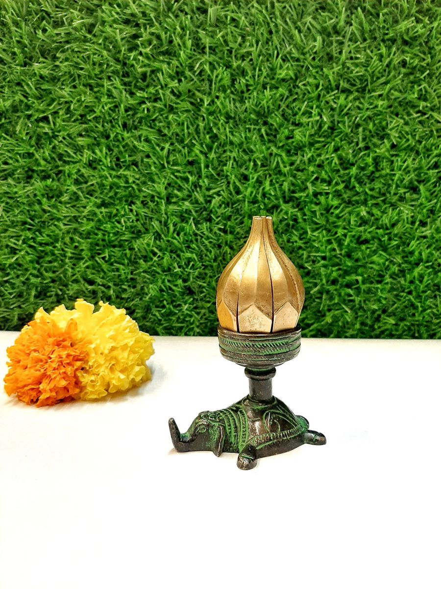 Lotus Lamp Brass Model 13