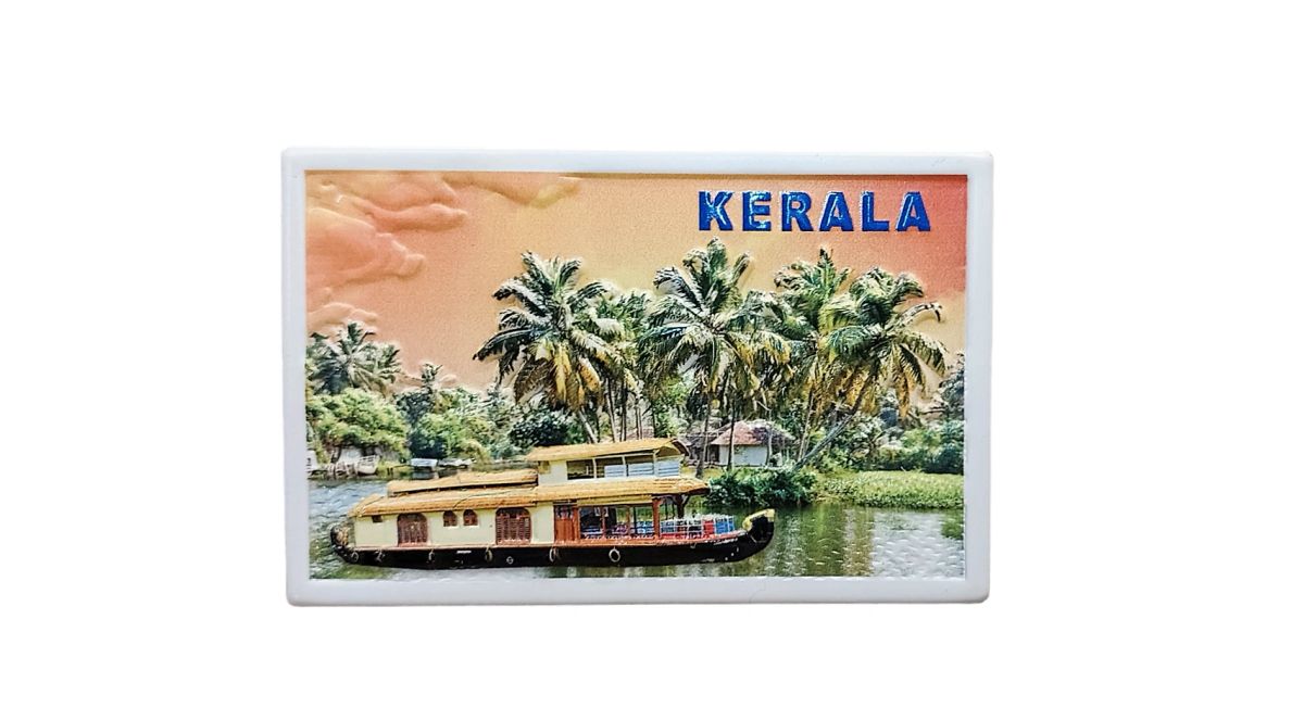 Kerala Houseboat Fridge Magnet | Unique Kerala Fridge Magnets