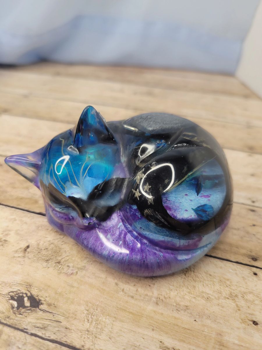 Custom Resin Cat Memorial Piece