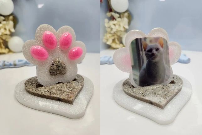 Custom Paw Print Standing