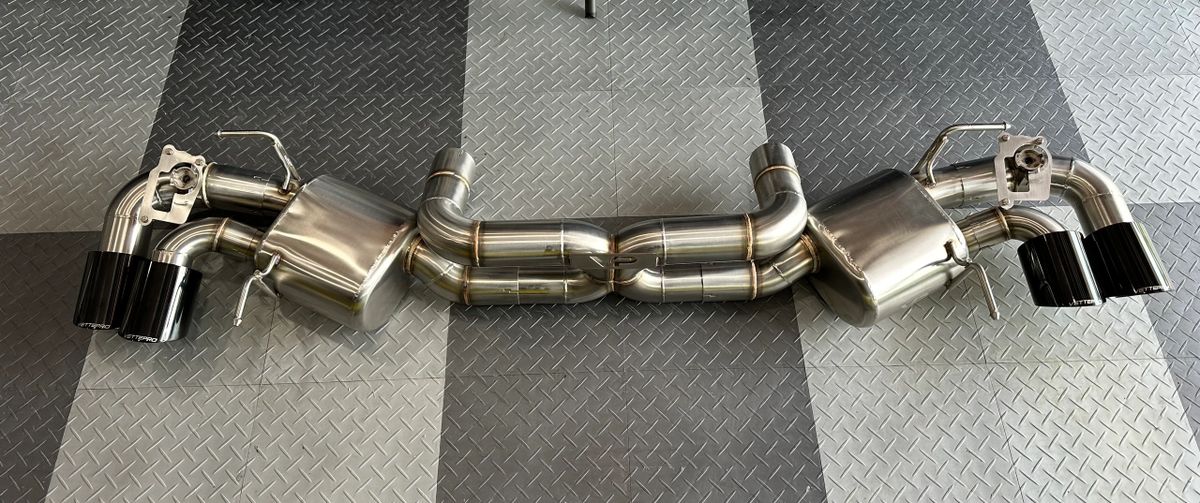 C8 Corvette Stingray and ERAY 2020-2025 Valved Exhaust system
