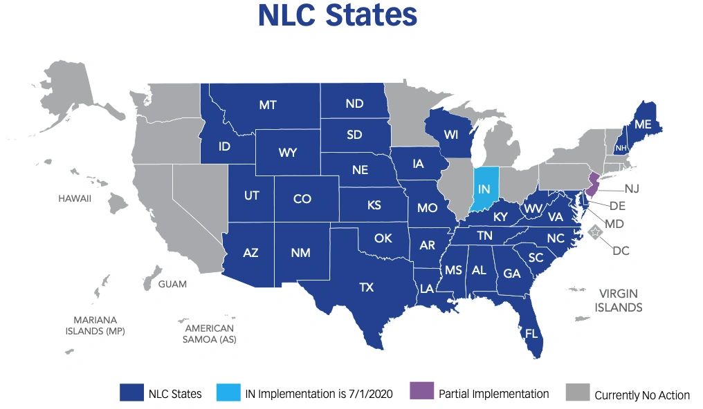 What is a Nurse Licensure Compact (NLC)?