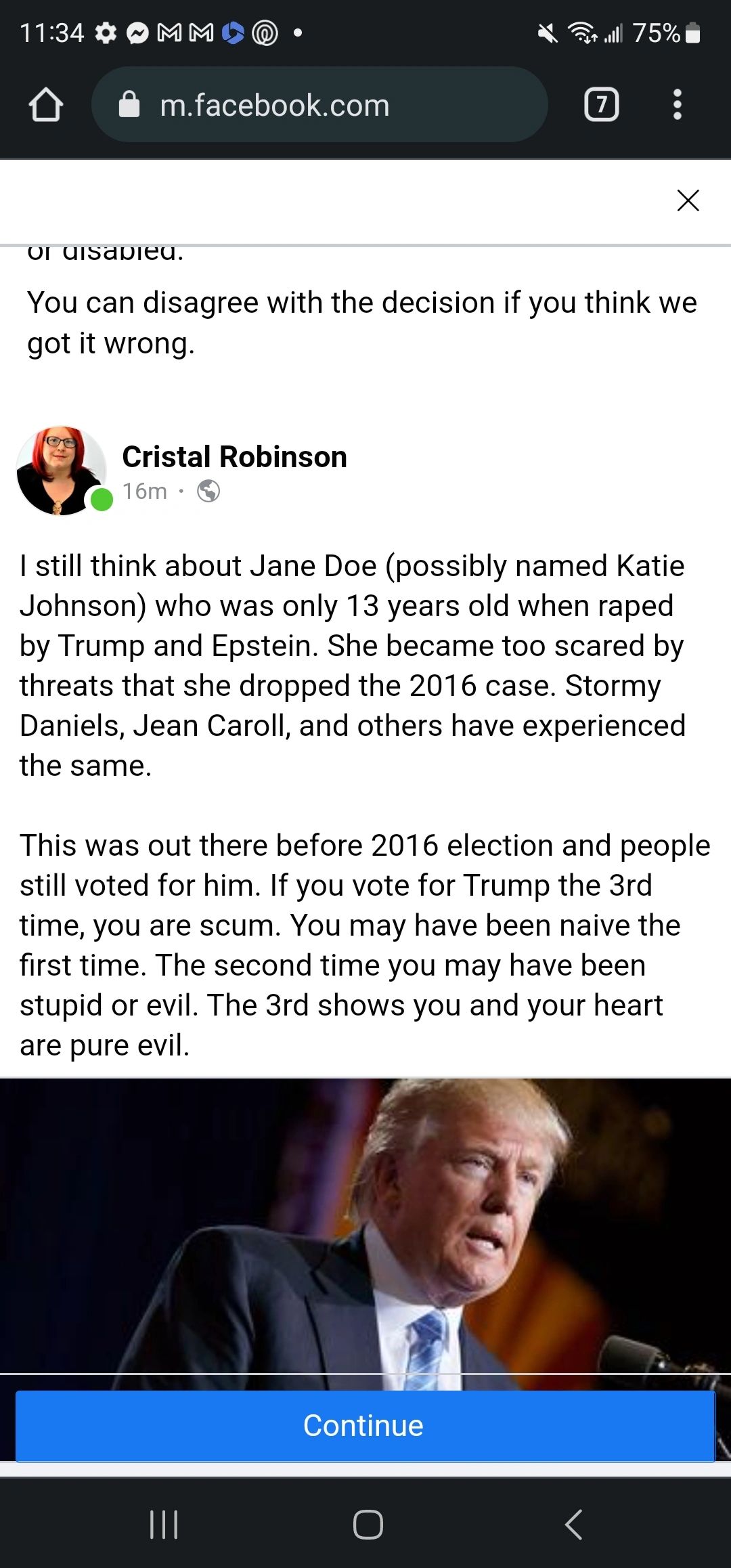 Why did Facebook censor it?