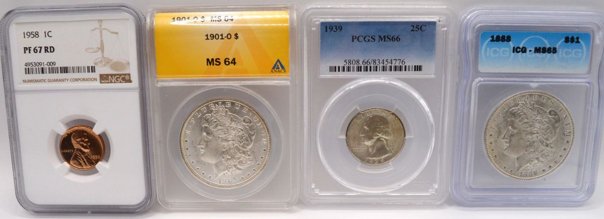 Graded/Slabbed Coins (PCGS/NGC/Etc.)