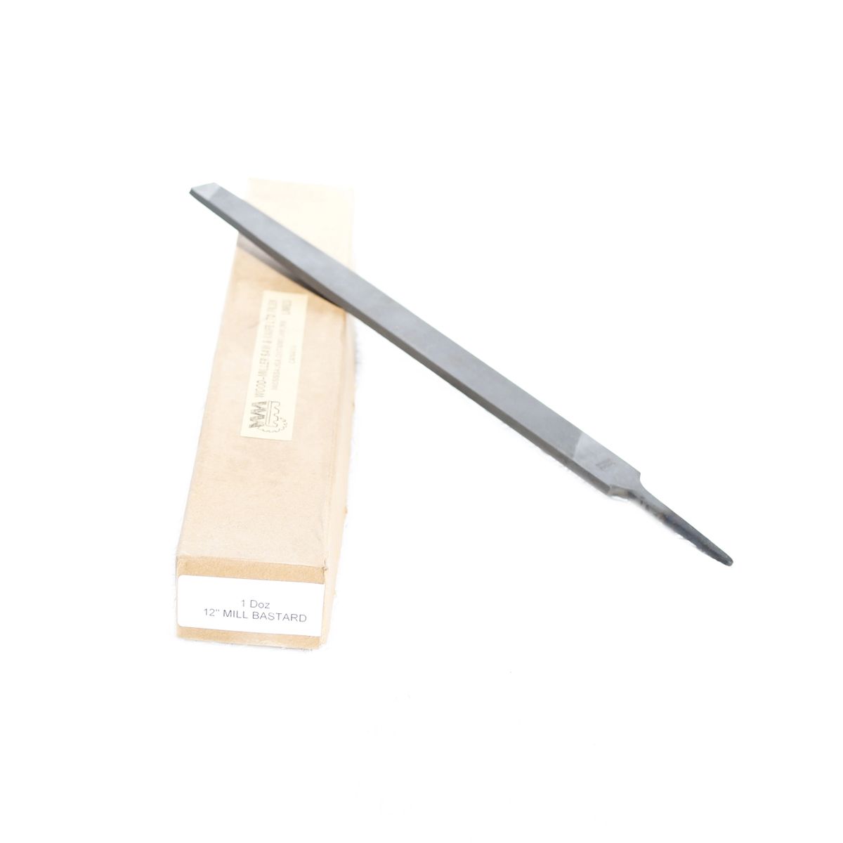 1 Dozen - Wood Miller Flat Smooth Files