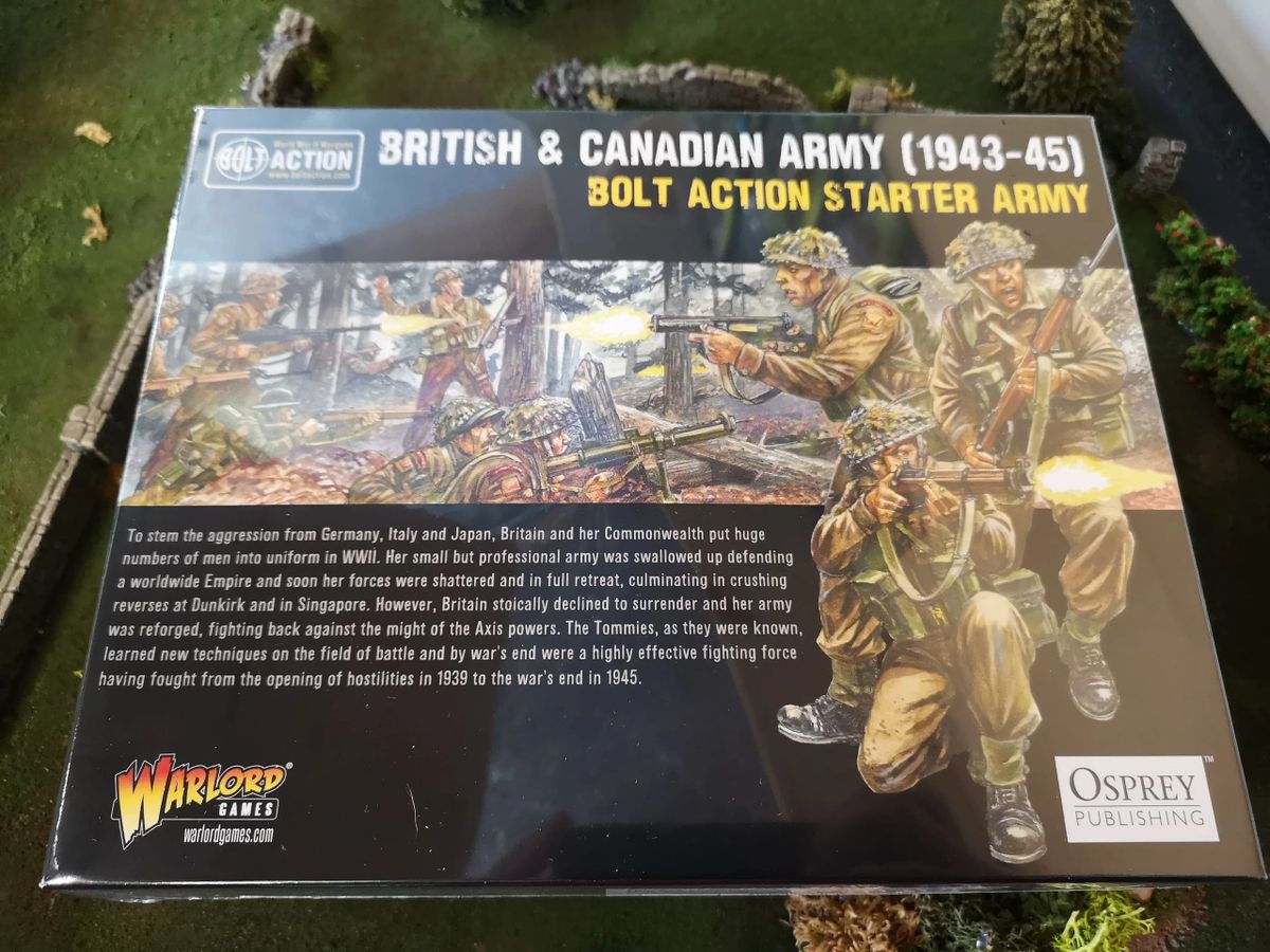 Bolt Action - British & Canadian Army (1943-45) Starter Army