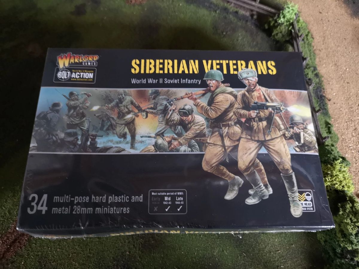 Bolt Action - Siberian Veterans Soviet Infantry