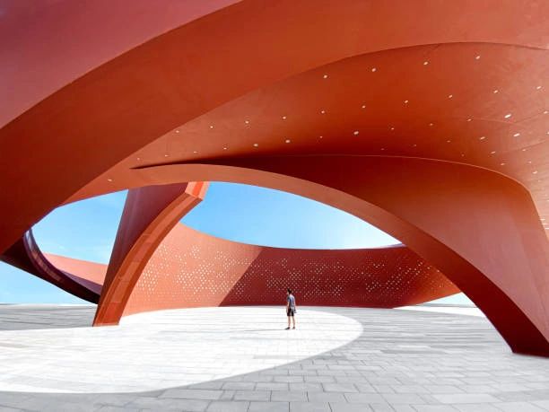 "Heritage Harmony: Modern Architecture with a Cultural Twist"