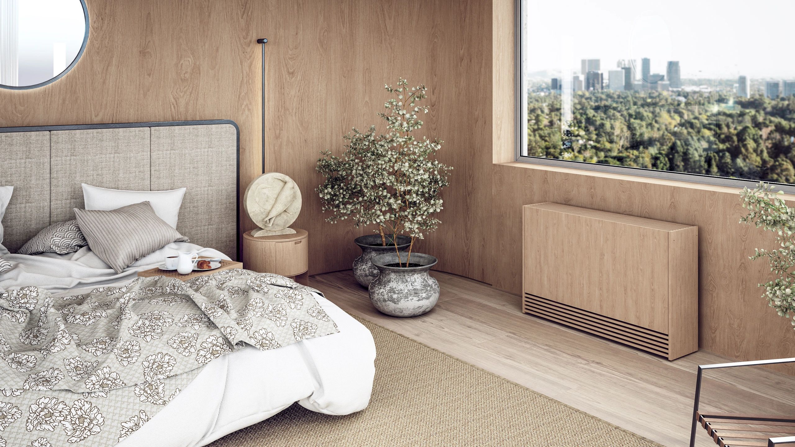 High Quality Decorative Mini-Split Covers | HVAC Wood Solutions