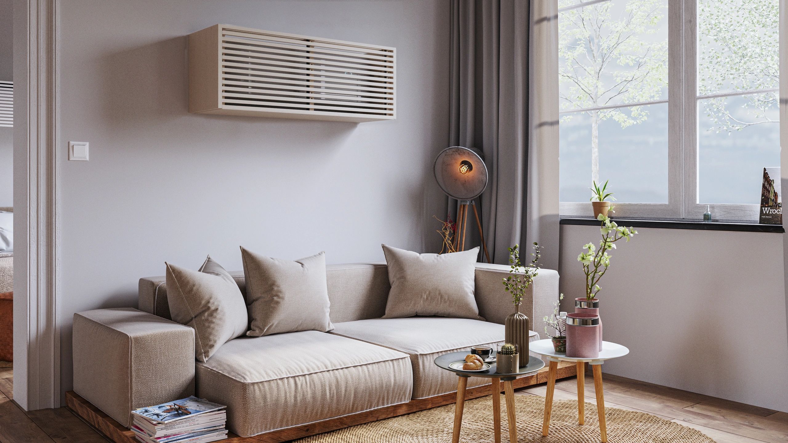 High Quality Decorative Mini-Split Covers | HVAC Wood Solutions