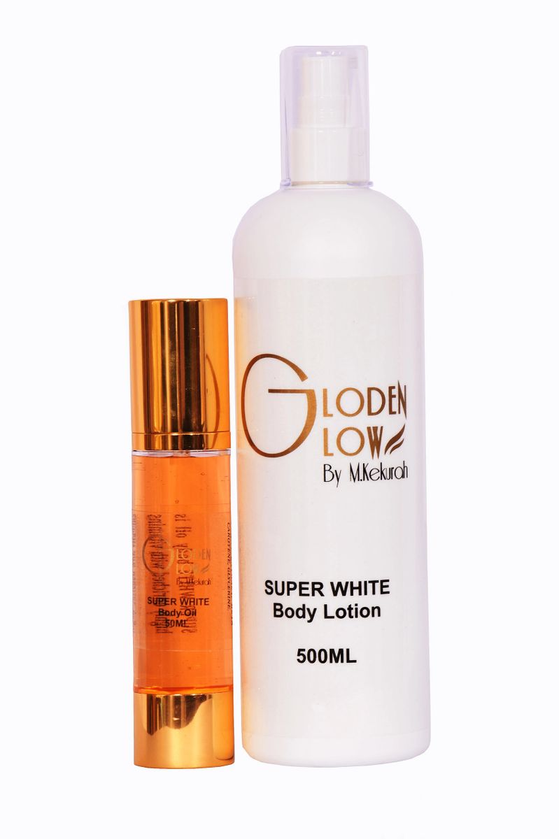 Super White lotion + Super White Oil
