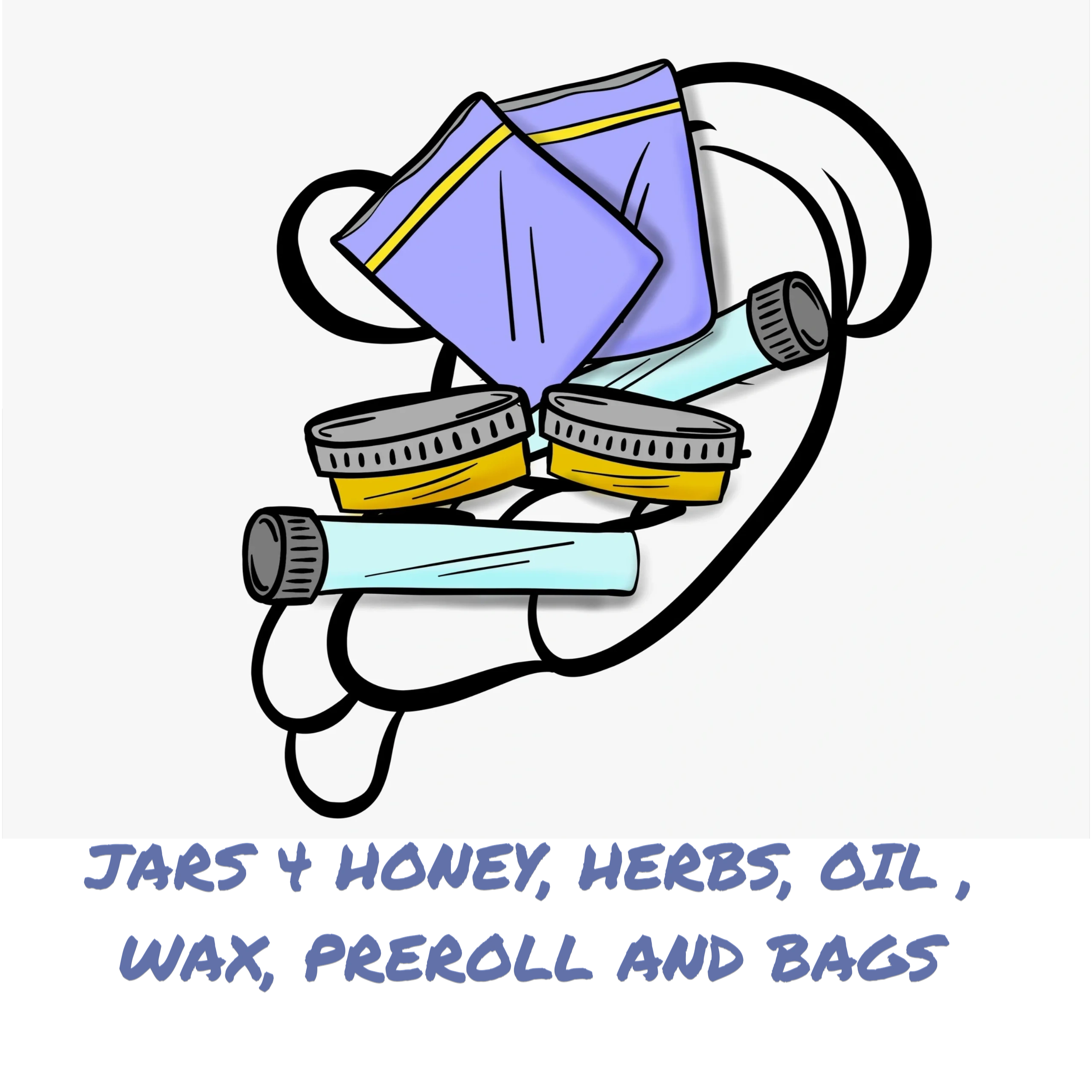 Weed Jars, Wax Jar, Honey Jars, Jar, Packaging, Weed - JARS4YOU