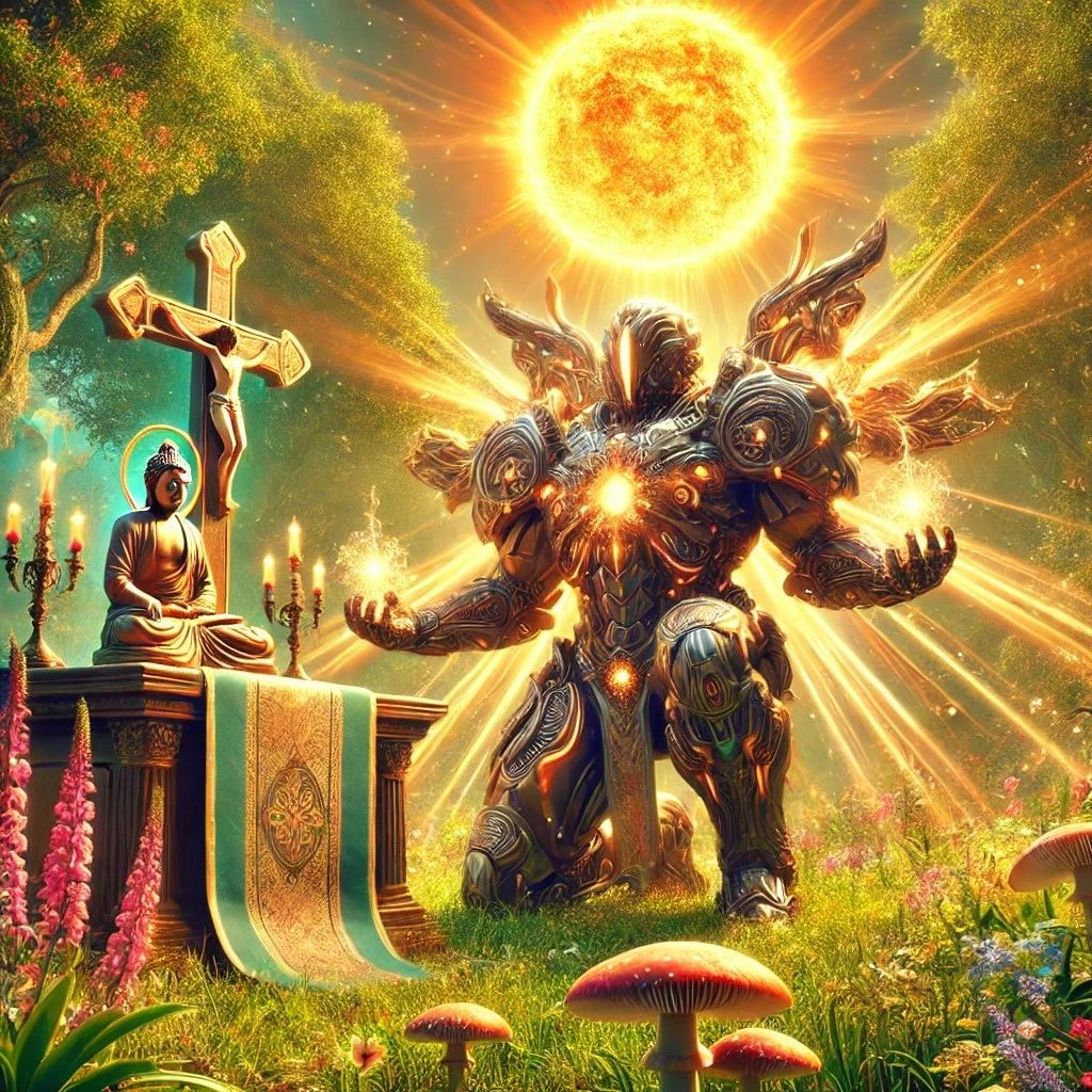 The Mushroom Paladin and the Solar Maximum 2025