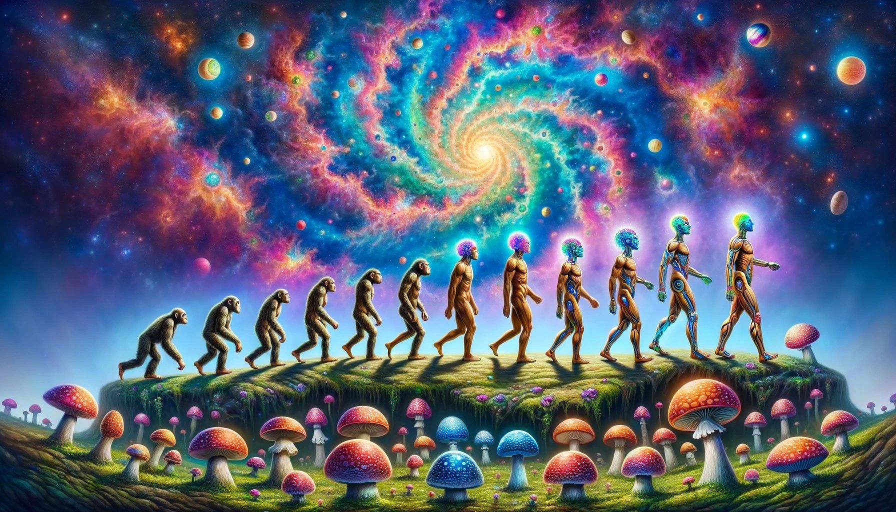 The Missing Link: Psilocybin and Human Evolution
