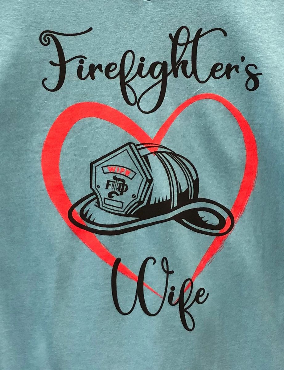Firefighter's Wife V-Neck