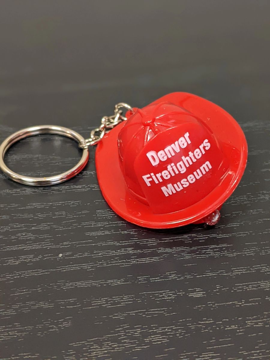 Helmet Flashlight Keychain