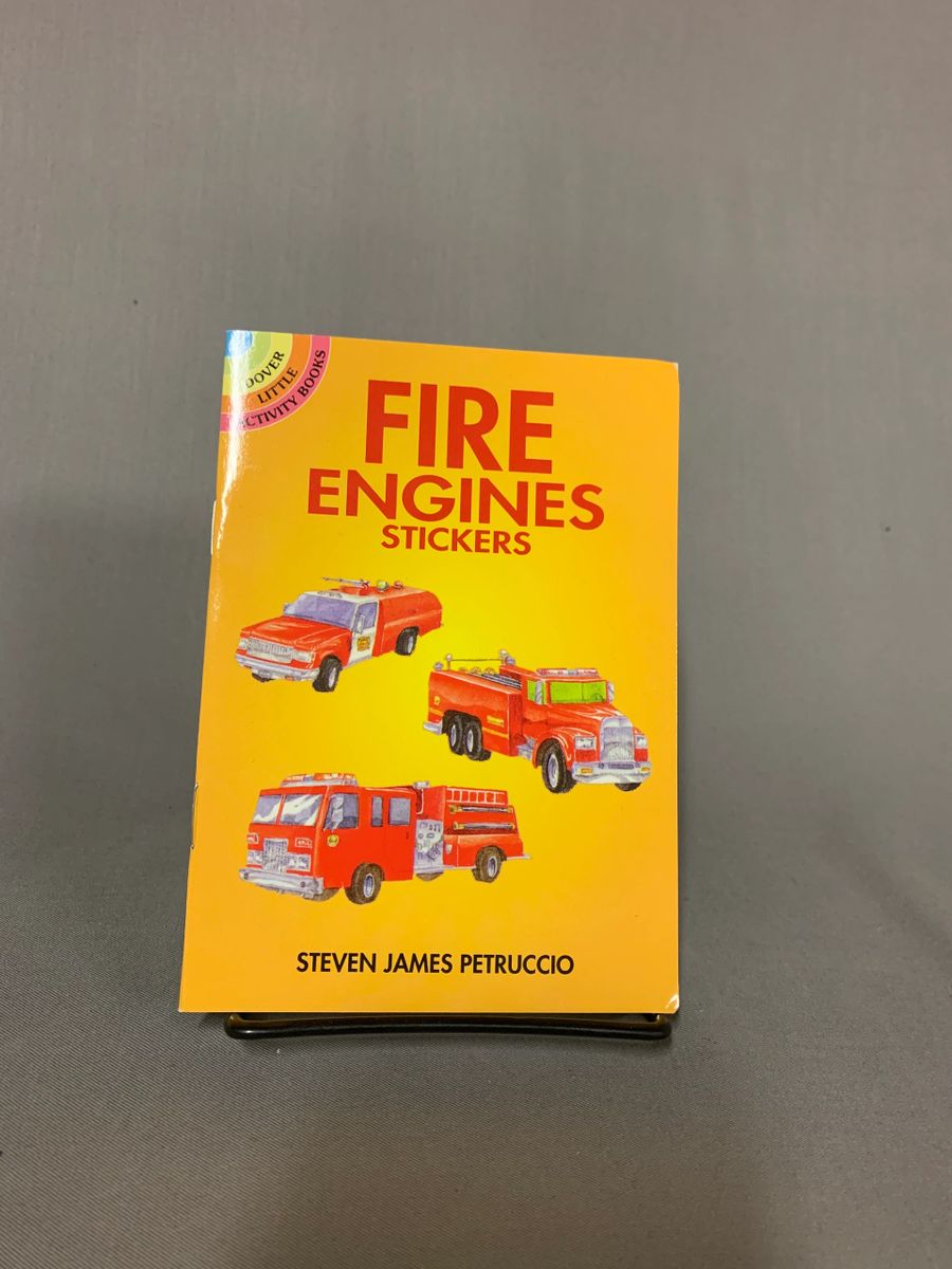 Fire Engine Sticker Book