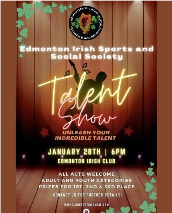 Irish Clubs got talent | Edmonton Irish Sports and Social Society