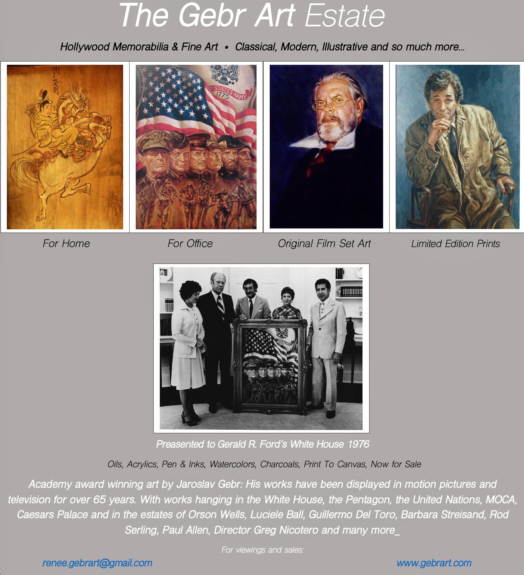 The Jaroslav Gebr Art Estate opens in Florida