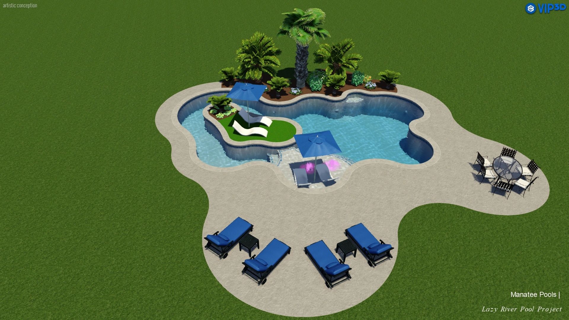 Manatee Pools - Swimming Pool, Outdoor Living