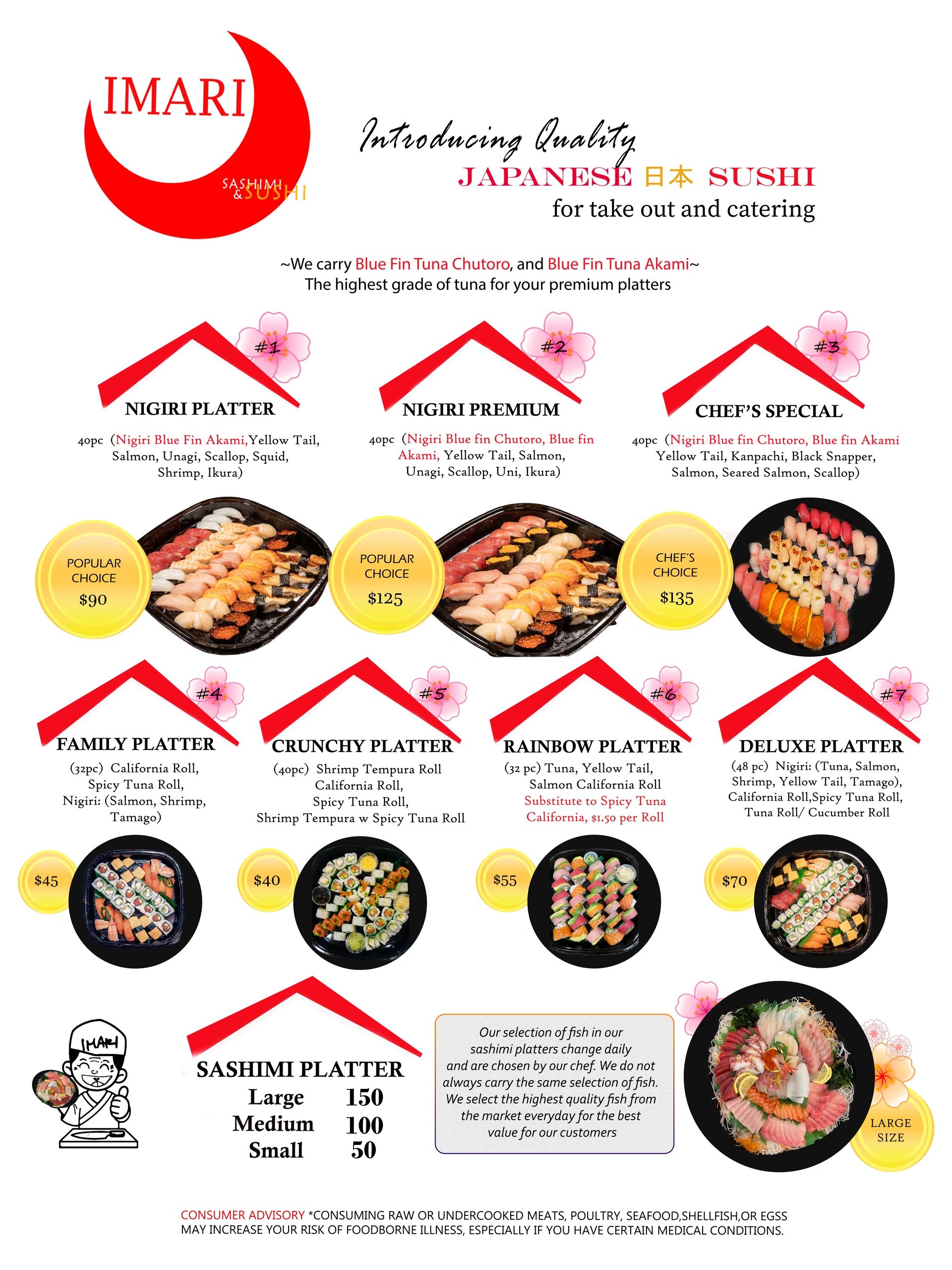 Imari Sashimi Sushi