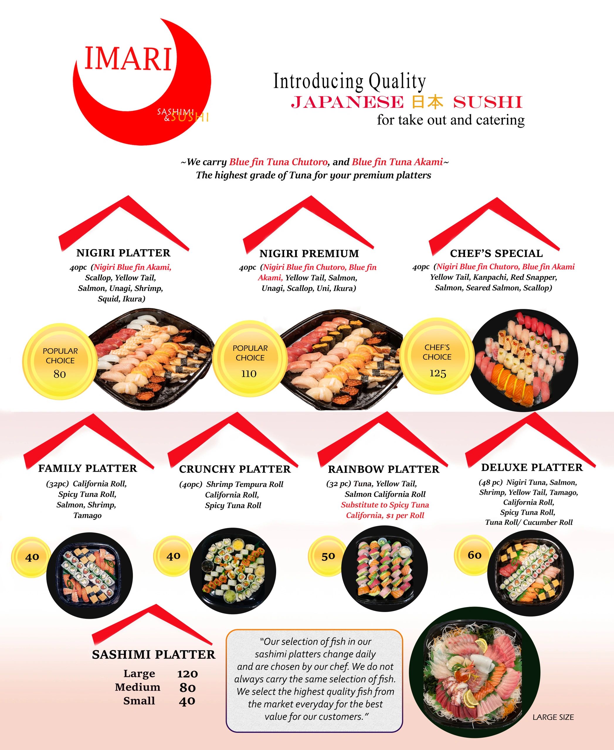 Imari Sashimi Sushi