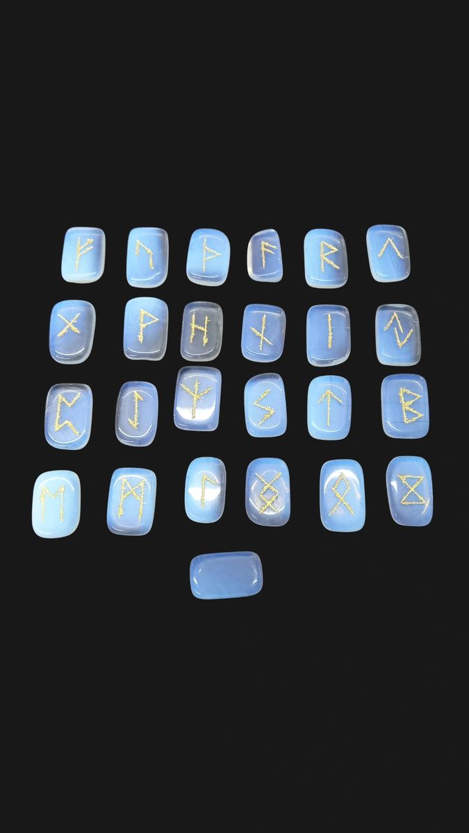 Synthetic Opal Rune Set