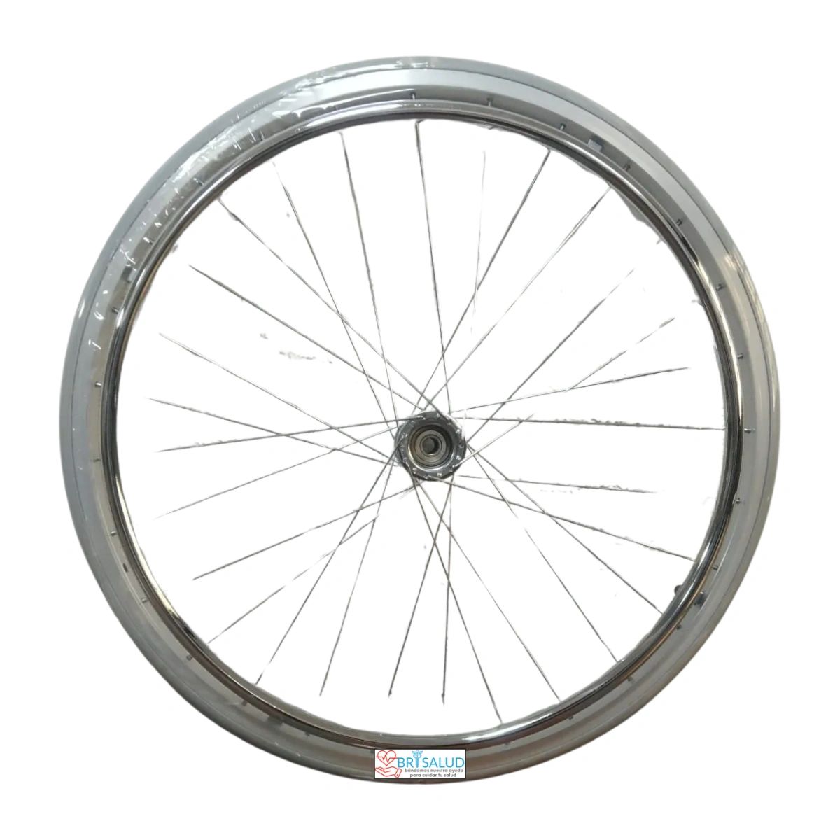 Rueda con Llanta Maciza 23 Pulgadas Rin Radial (Unidad)