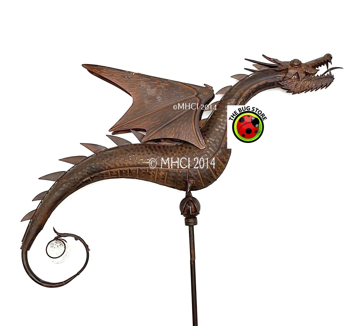 Elegant Dragon, Garden Stake