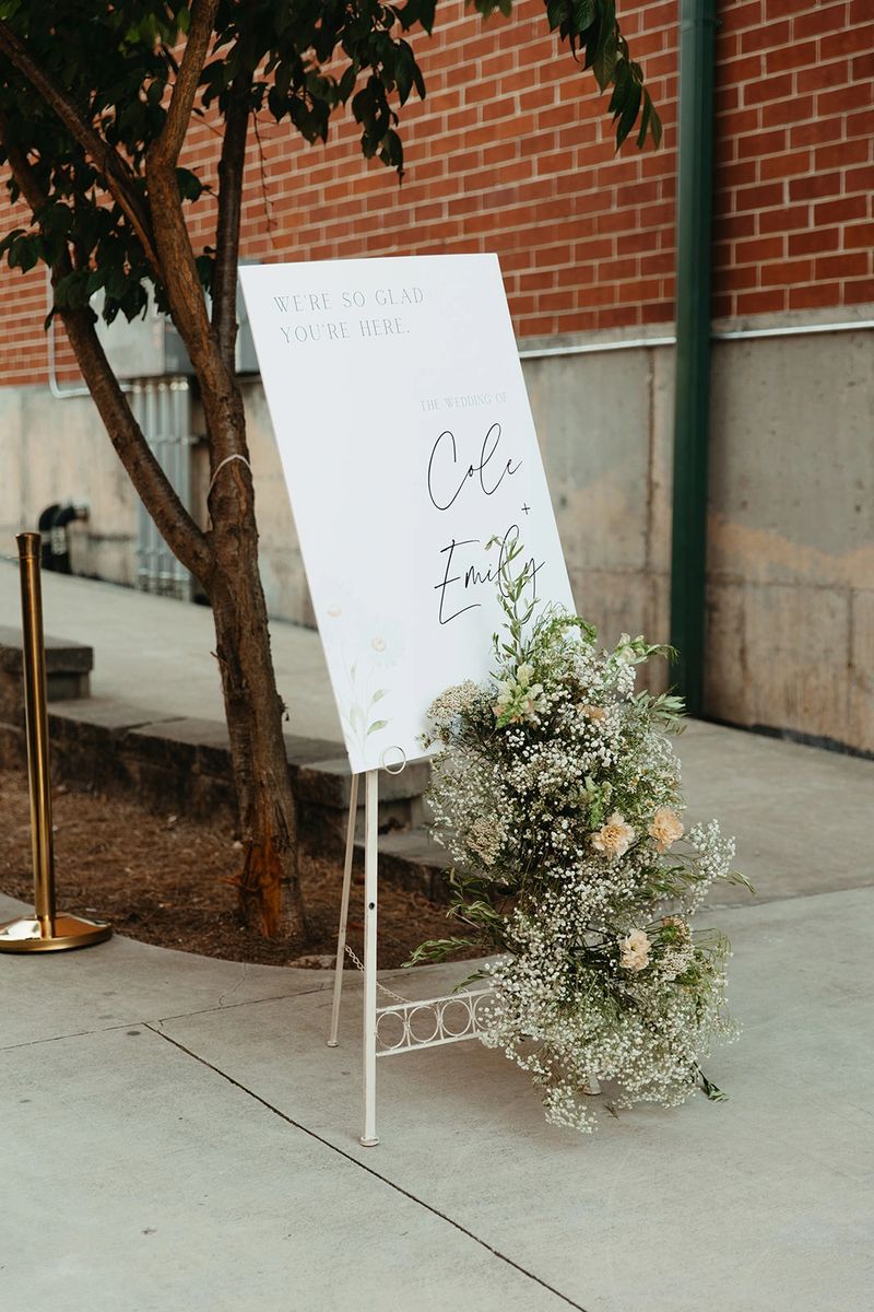 Sign Floral Arrangements