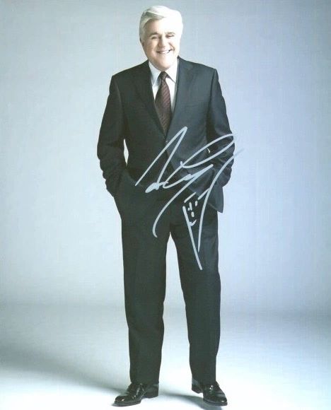 Jay Leno Autographed 8x10 Photo Former The Tonight Show Host COA TTM