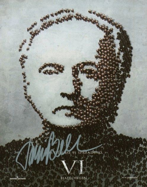 Tobin Bell Autographed 8x10 Photograph Actor Saw John Kramer Jigsaw COA TTM