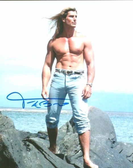 Fabio Lanzoni Autographed 8x10 Photo Fashion Model Actor 1980s-1990s ...