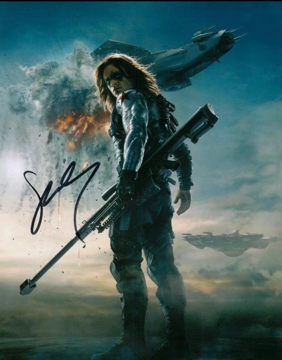 Sebastian Stan Autographed 8x10 Photograph Actor Avengers Winter ...