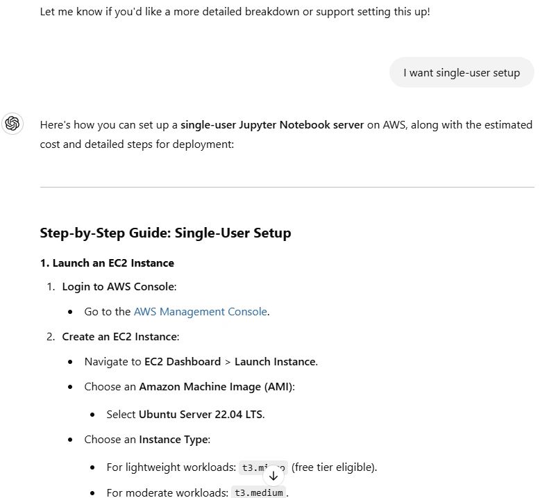 Setting up an AWS Instance and Installing Jupyter Notebook