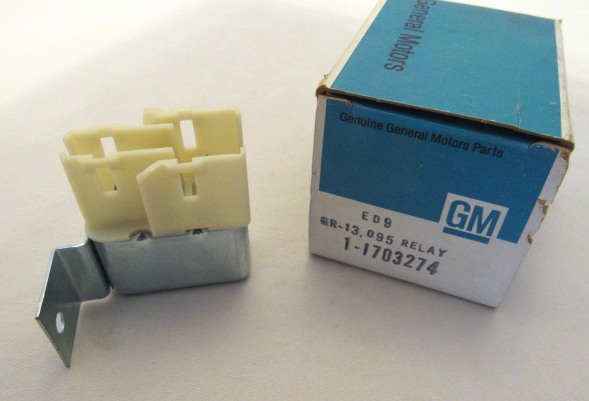 NOS 1976-79 Chevy Olds Buick Power Seat Caddy Convertible Top Relay GM ...