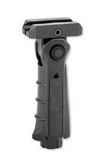 FOREGRIP, ADJUSTABLE WITH CHANNEL FOR PRESSURE SWITCH; BLACK POLYMER ...