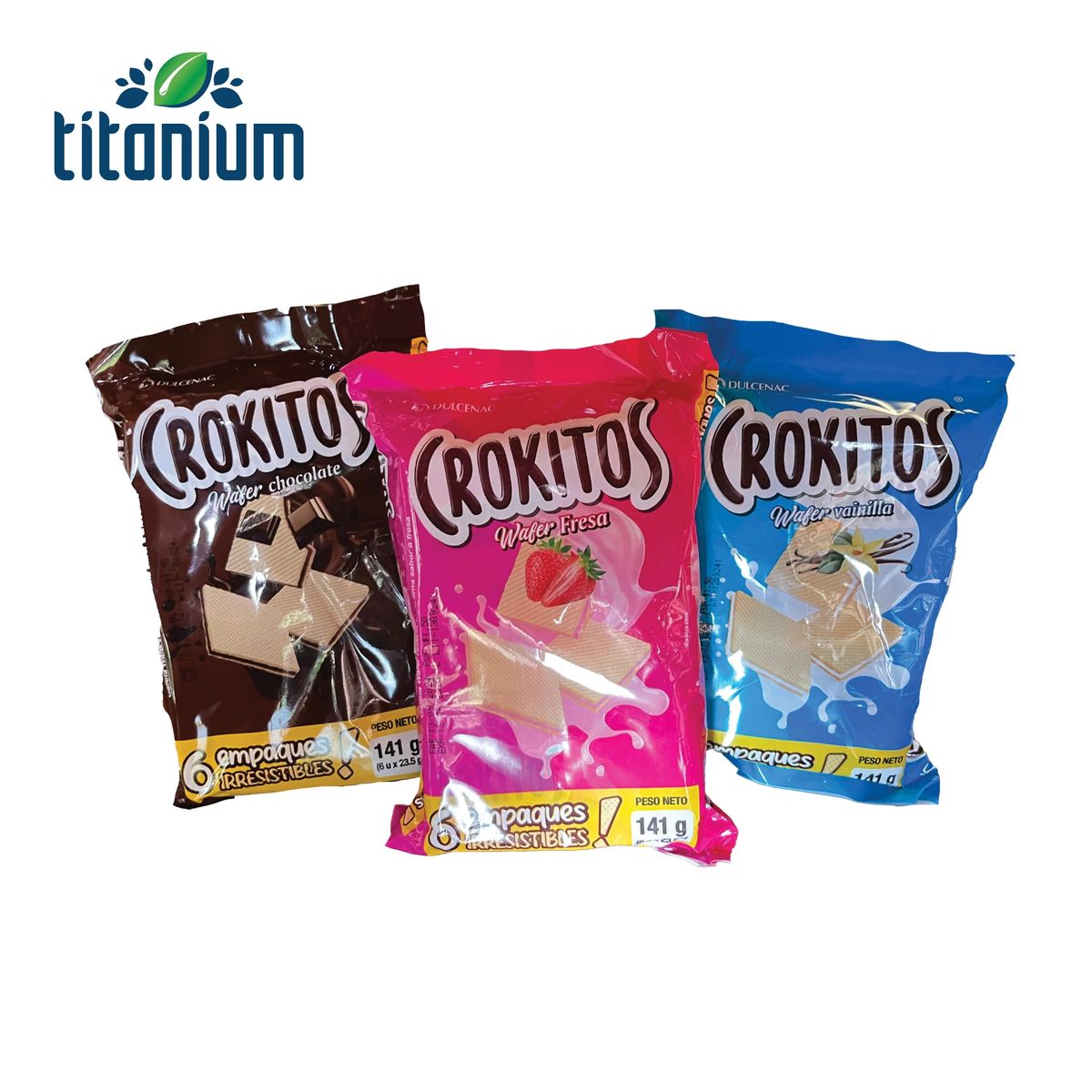 GALLETAS CROKITOS WAFER 141GR