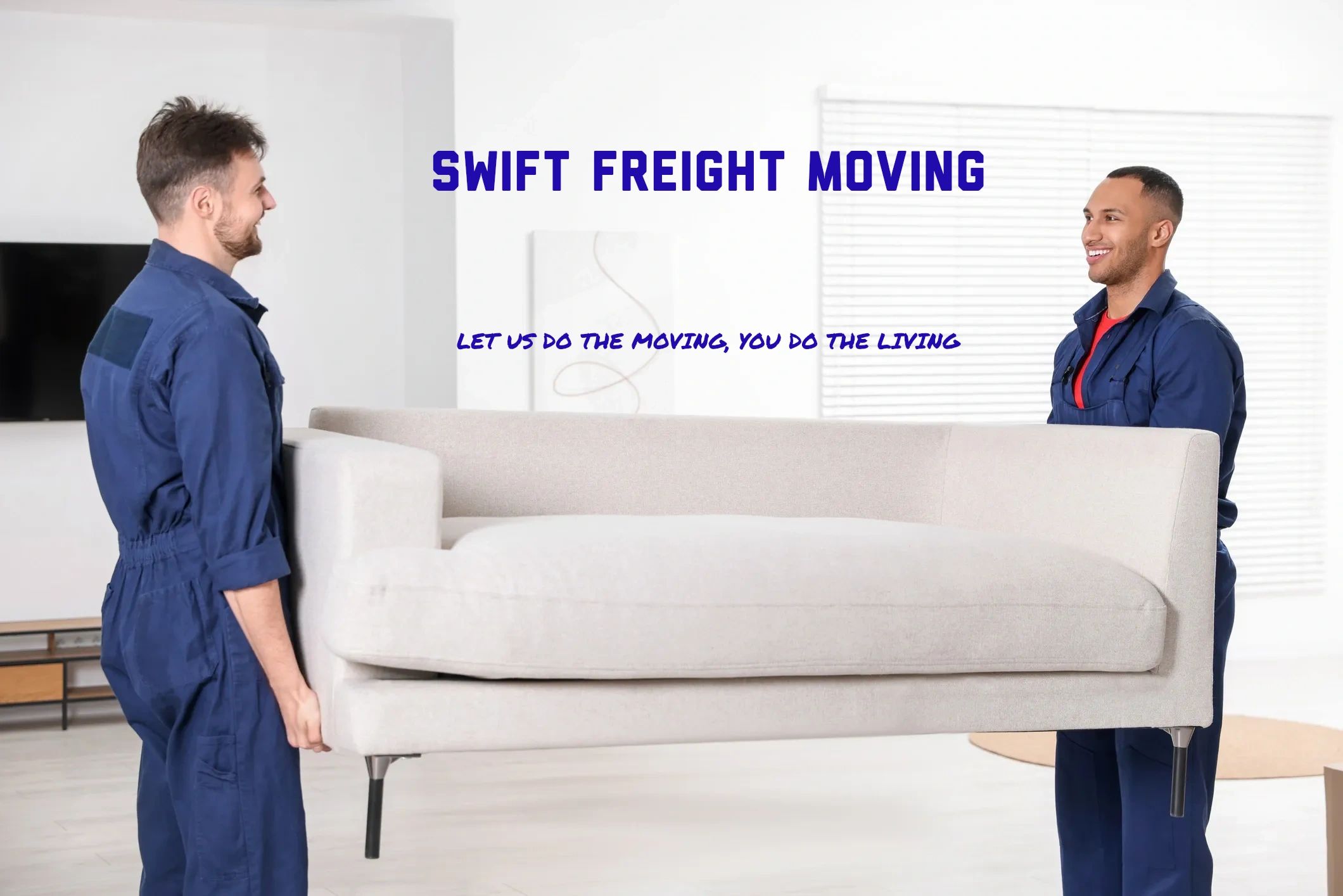 Trusted moving company at your service.