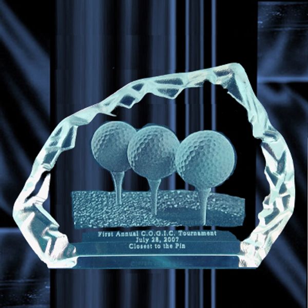 Engraved 3D Crystal Awards, 3D Crystal Photos, Crystal Memorial Plaques ...