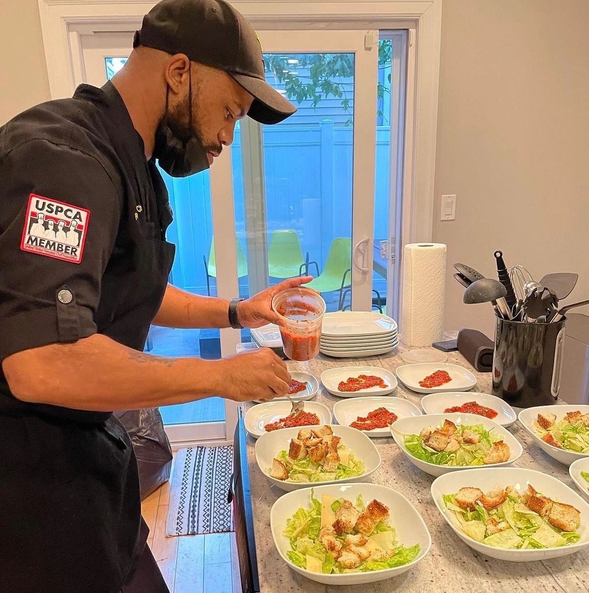 Overflowing Plate Of Food