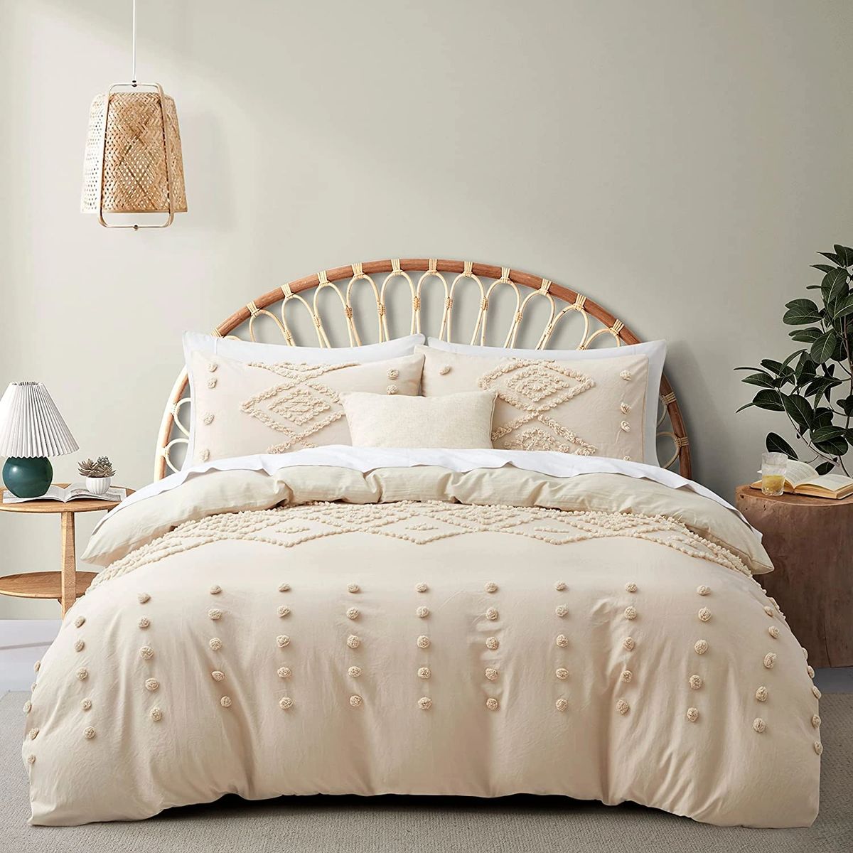 Oli Anderson Tufted Duvet Cover Set