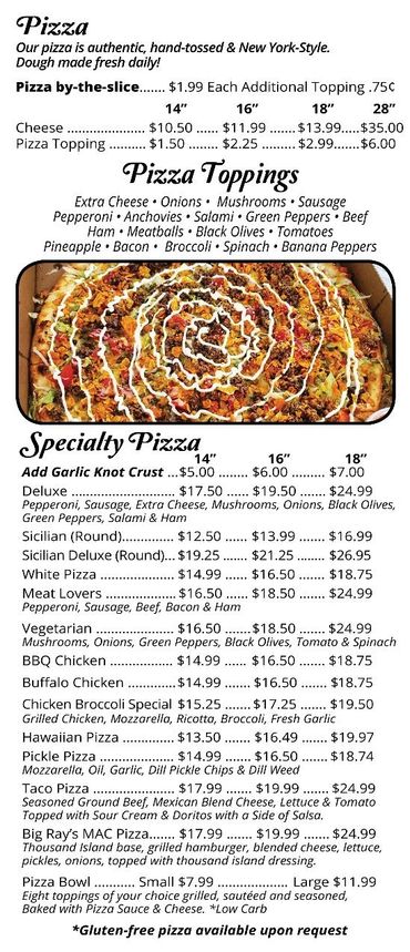 Alberto's Pizza Shop - Pizza Delivery, Subs, Salads, Wings