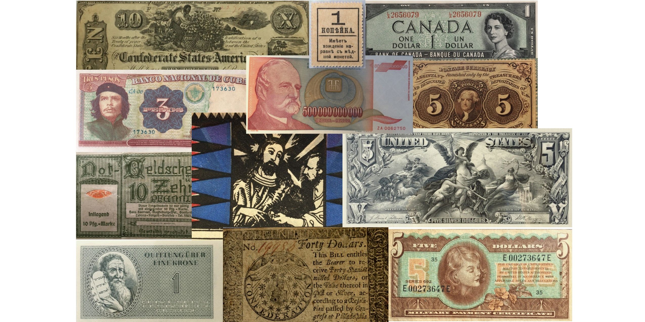 PaperMoneyMessages@gmail.com - Banknotes Money, Notgeld