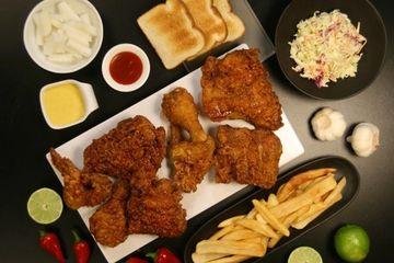 Honey Dress Fried Chicken