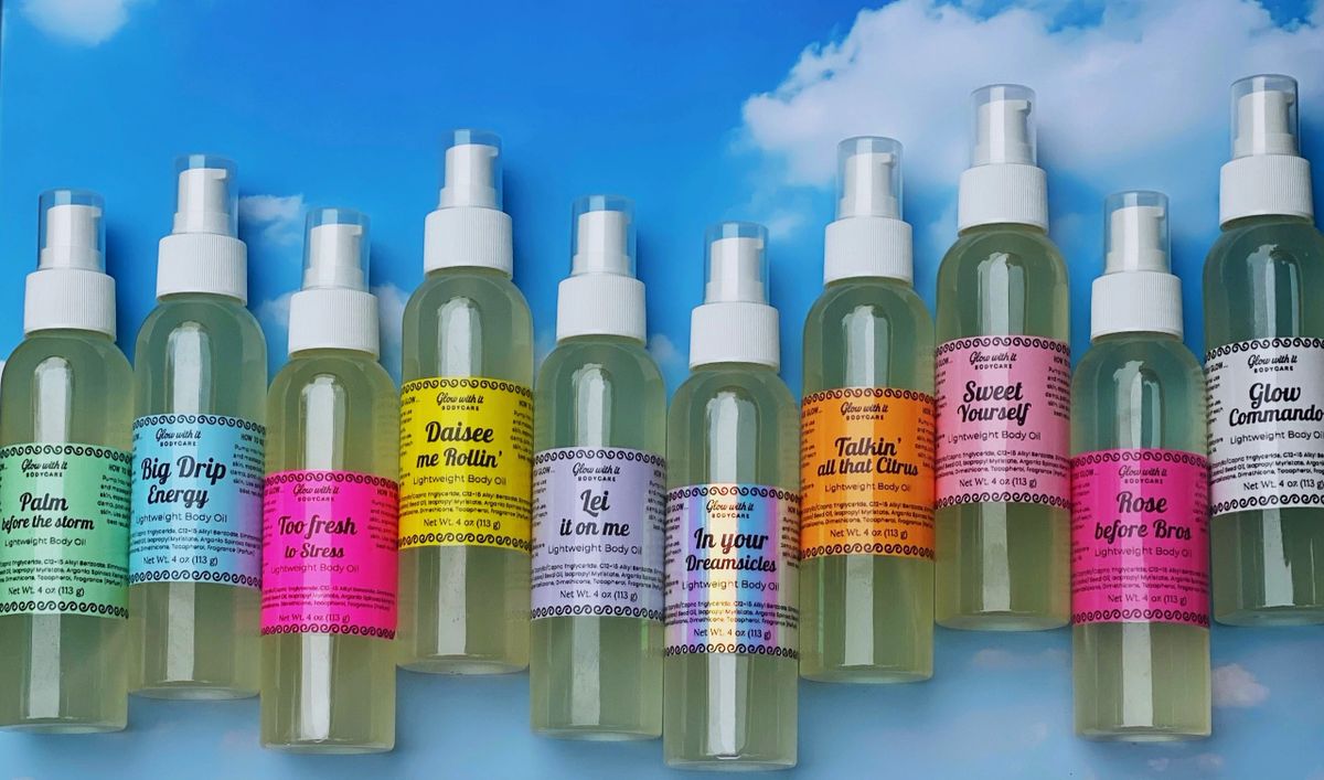 Lightweight Body Oils