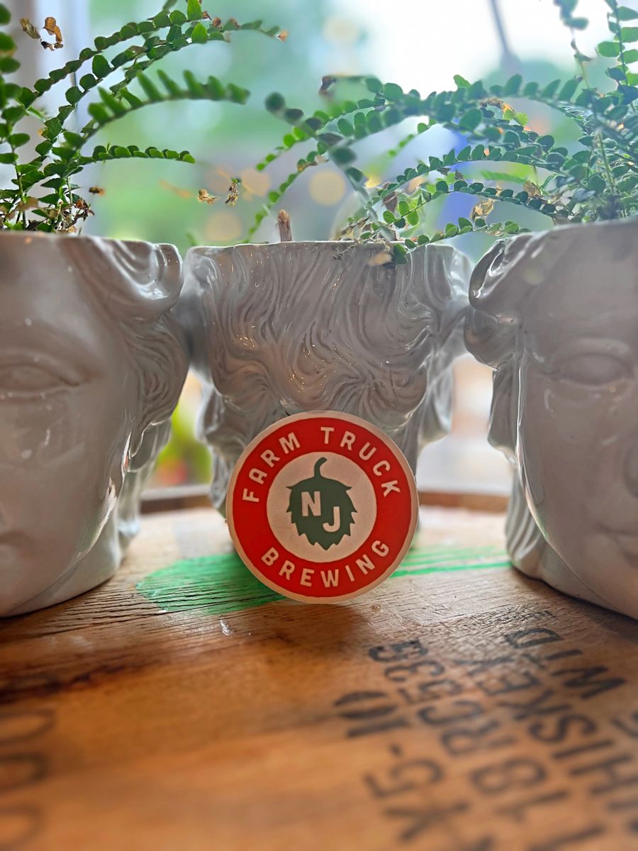 Farm Truck Brewing Badge Sticker