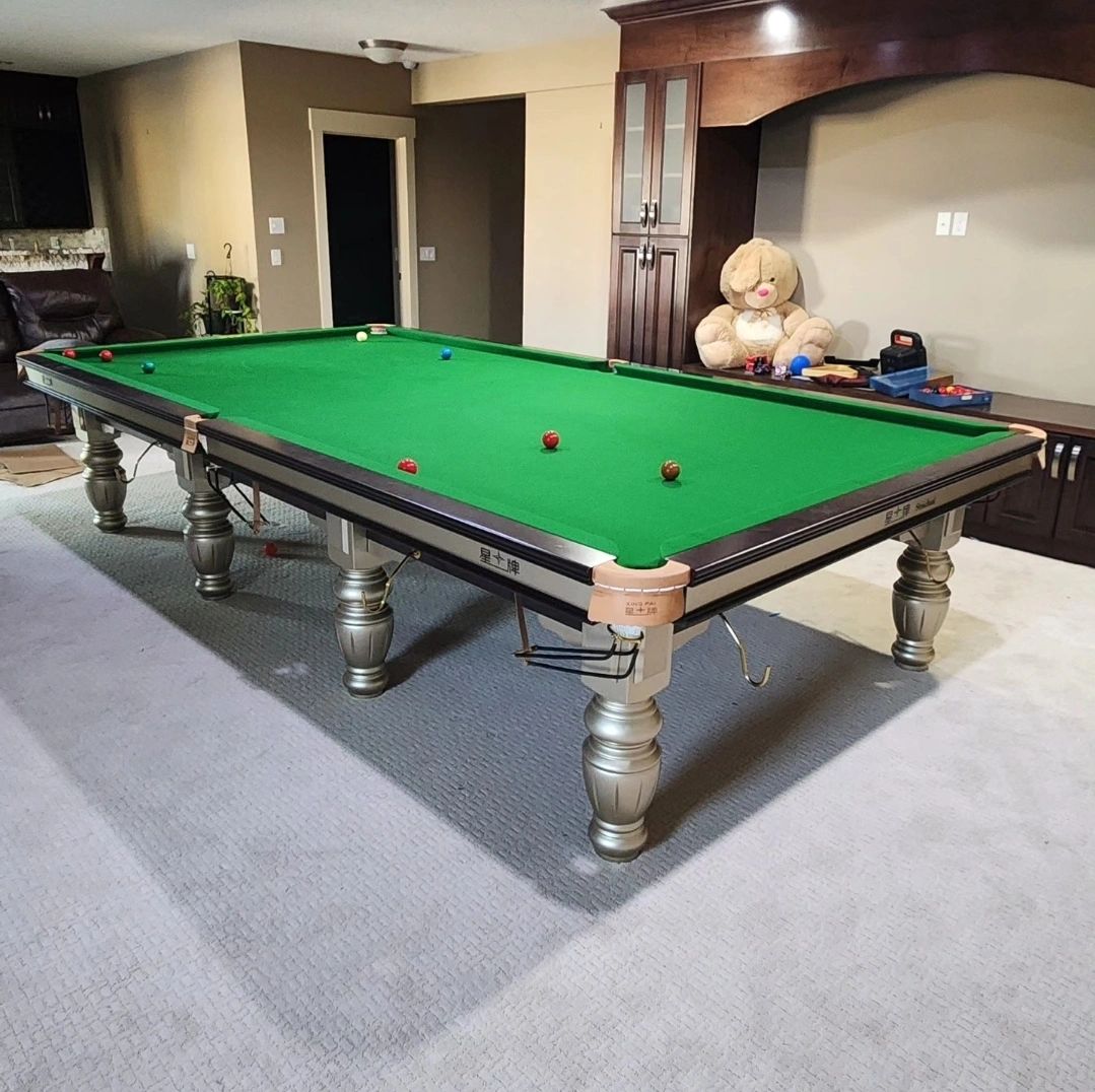 12ft snooker cloth, Hainsworth, Strachan, Snooker - English Green